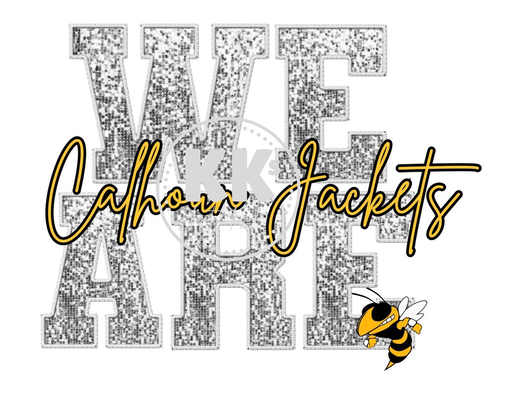 Calhoun Jackets | Black and Gold | Bling Design | School Spirit ...