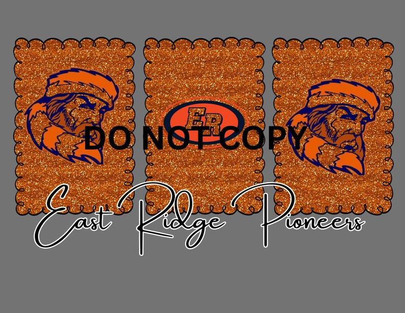 East Ridge | Pioneers | School Spirit | Mascot | Digital File | PNG - Etsy