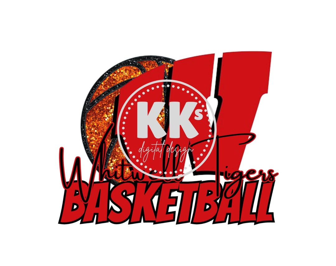Whitwell | Tigers | Basketball | Mascot | Digital File | PNG - Etsy