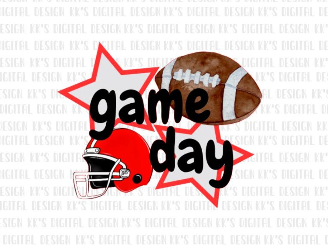 Game Day | Red | Mascot | School Spirit | Digital File | PNG - Etsy