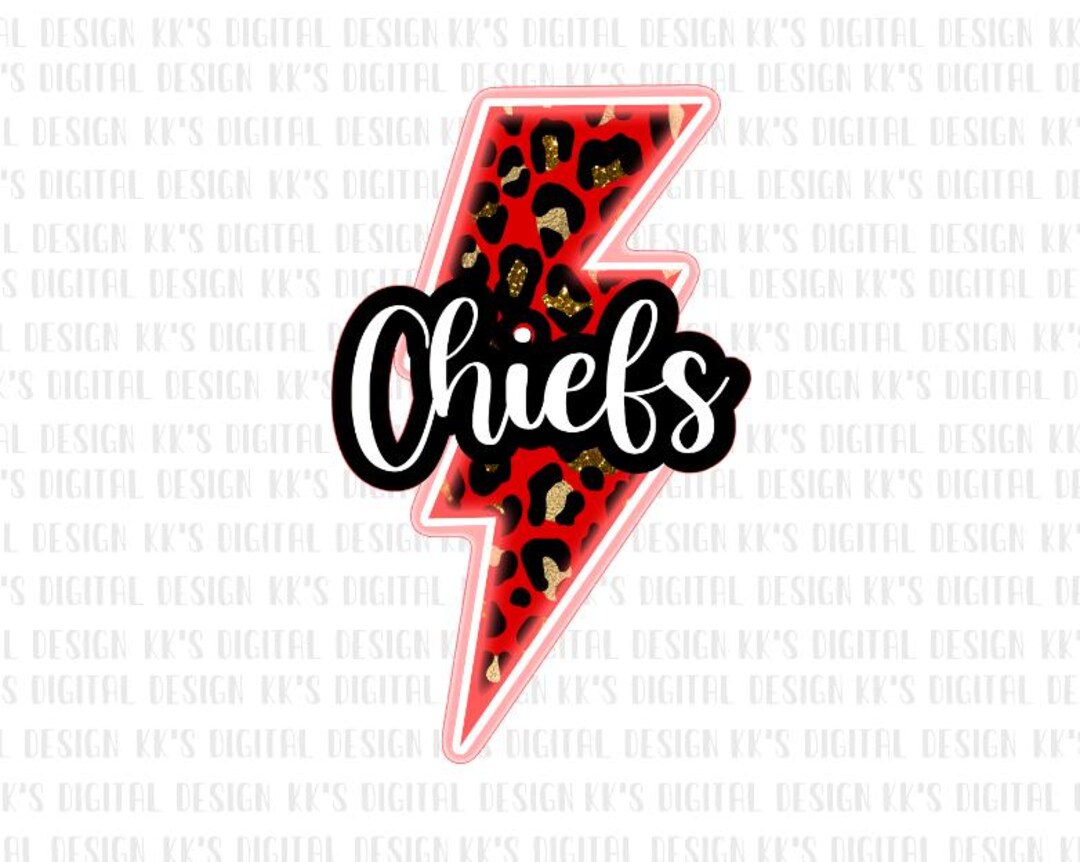 Chiefs | Black and Red | School Spirit | Mascot | Digital File | PNG - Etsy