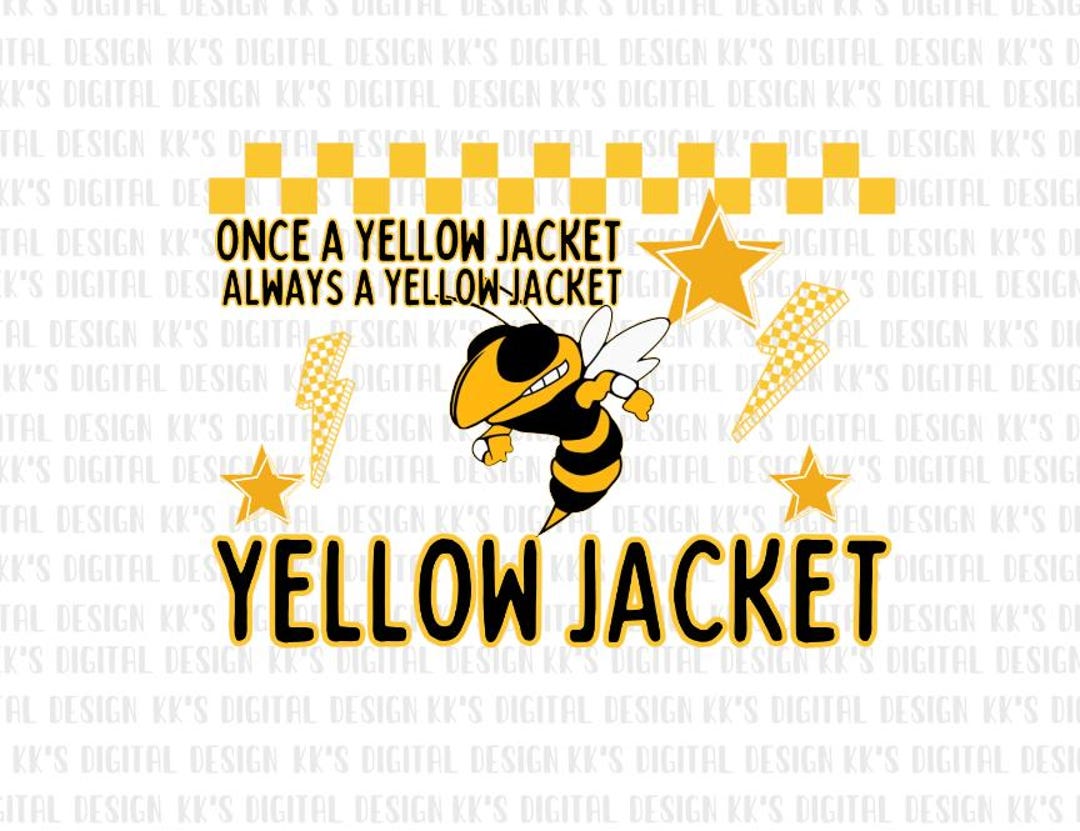 Yellow Jackets | School Spirit | Mascot | Digital File | PNG - Etsy