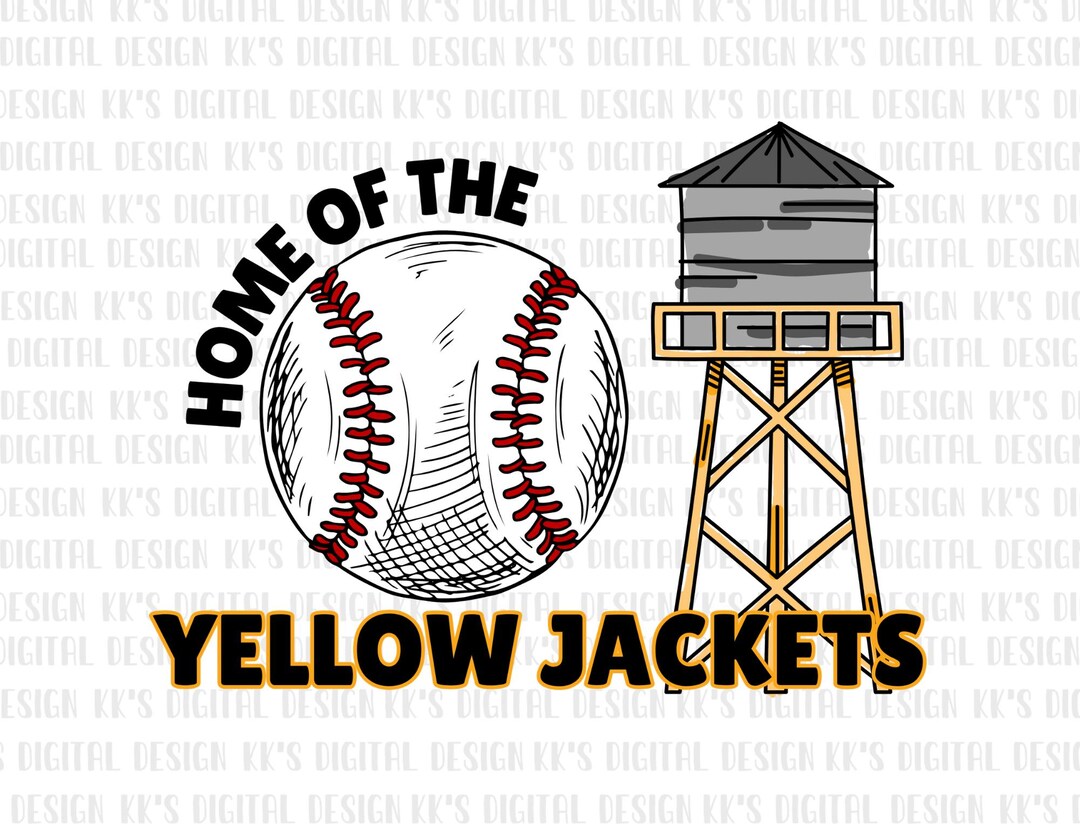 Yellow Jackets | School Spirit | Baseball | Mascot | Digital File | PNG ...