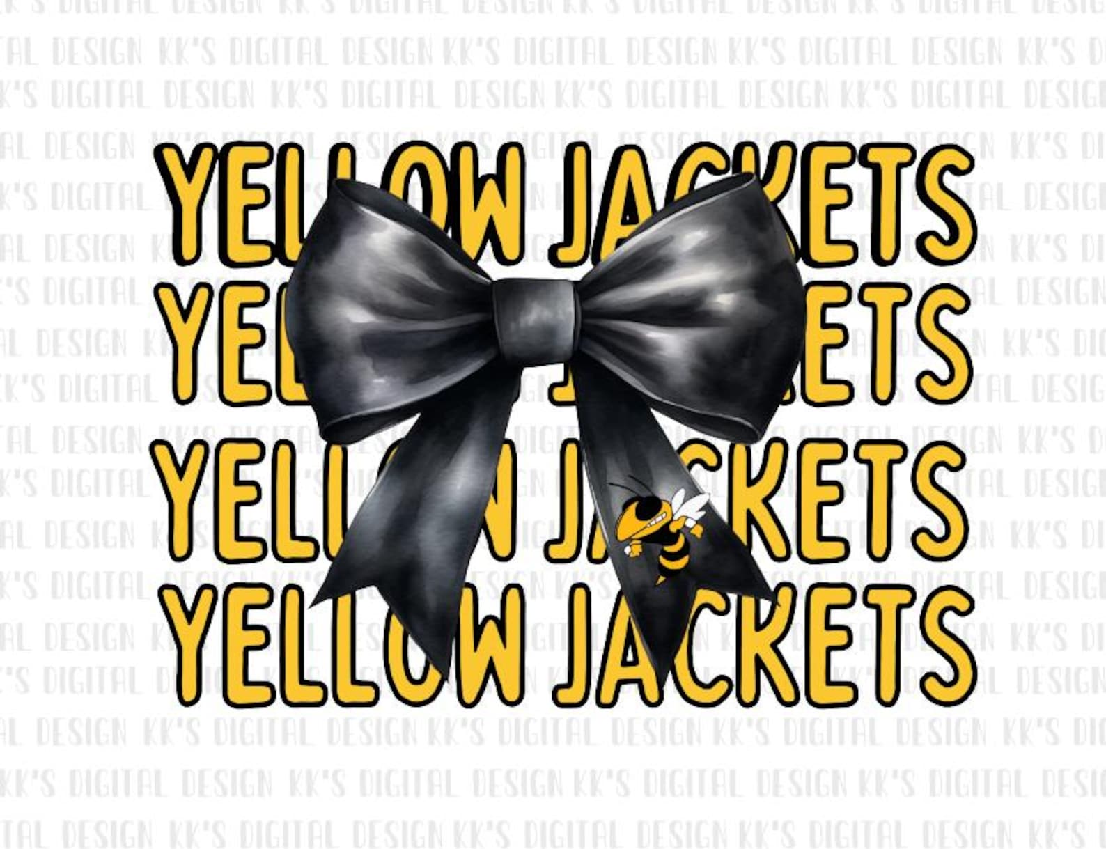 Yellow Jackets | School Spirit | Mascot | Digital File | PNG - Etsy