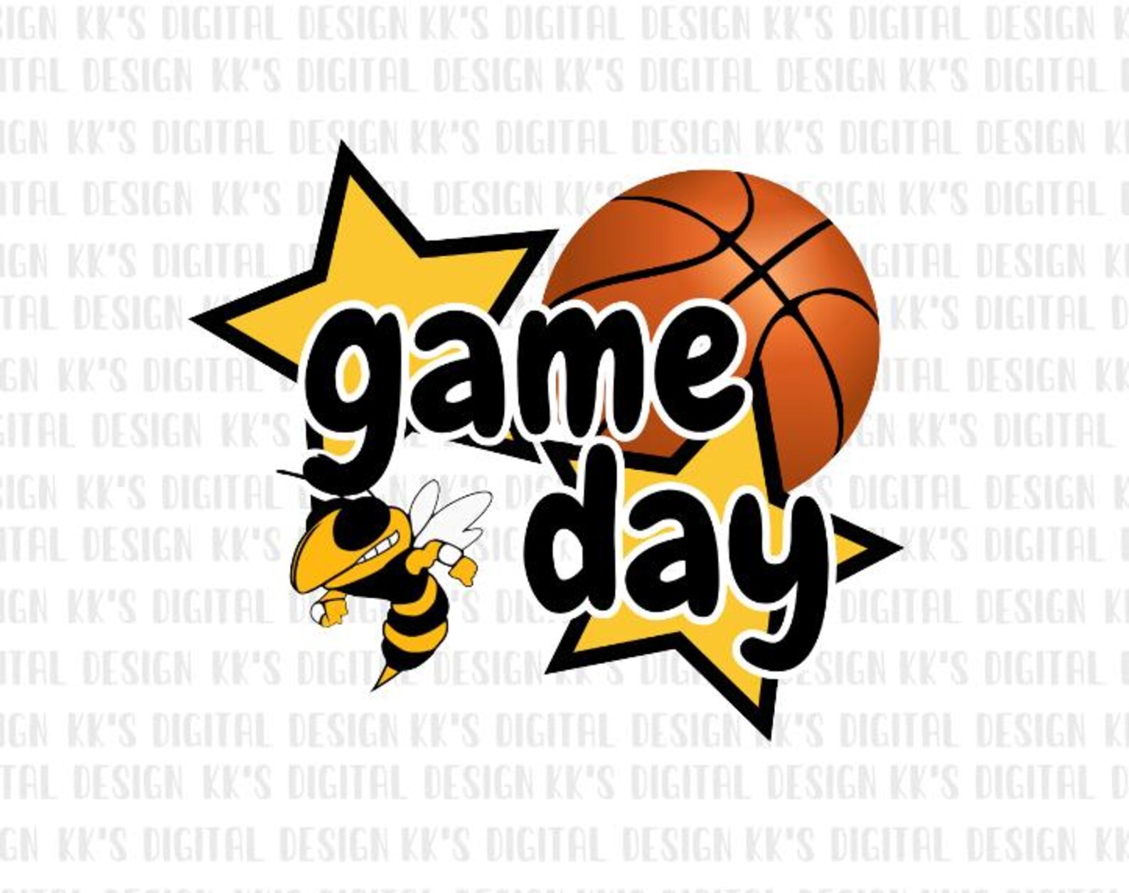 Game Day | Yellow Jacket | Basketball | Mascot | School Spirit ...