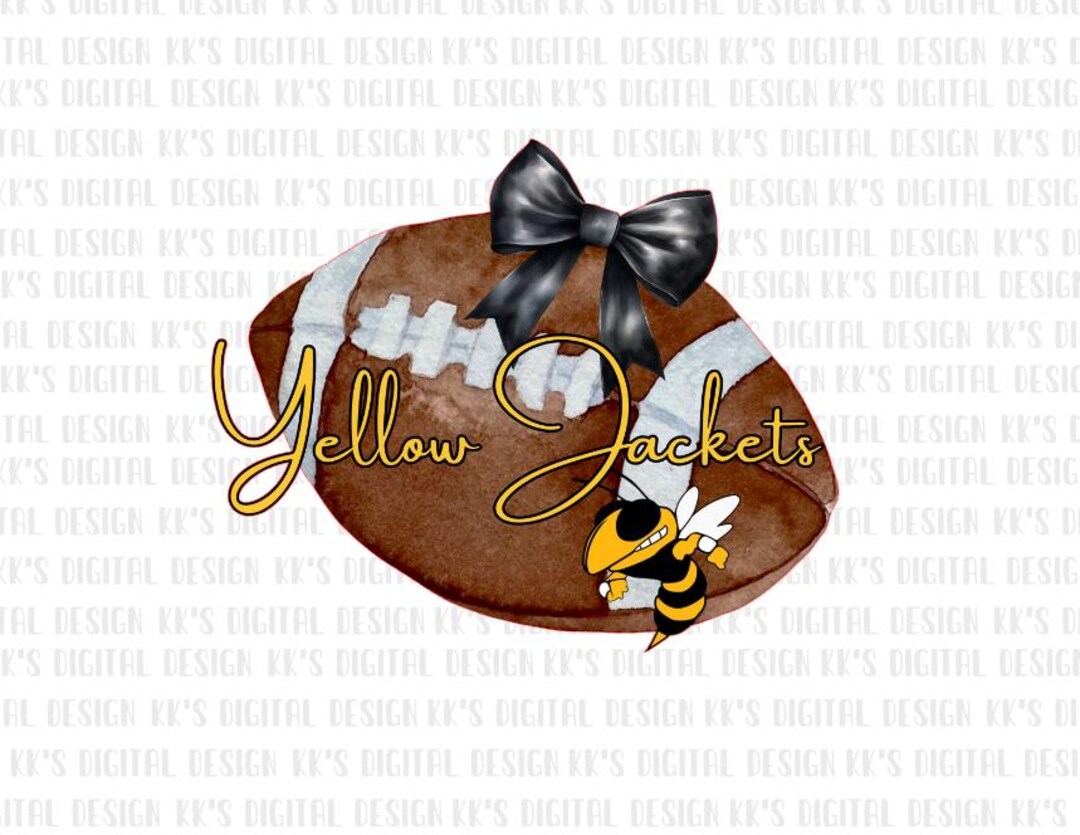 Yellow Jackets | School Spirit | Football | Mascot | Digital File | PNG ...