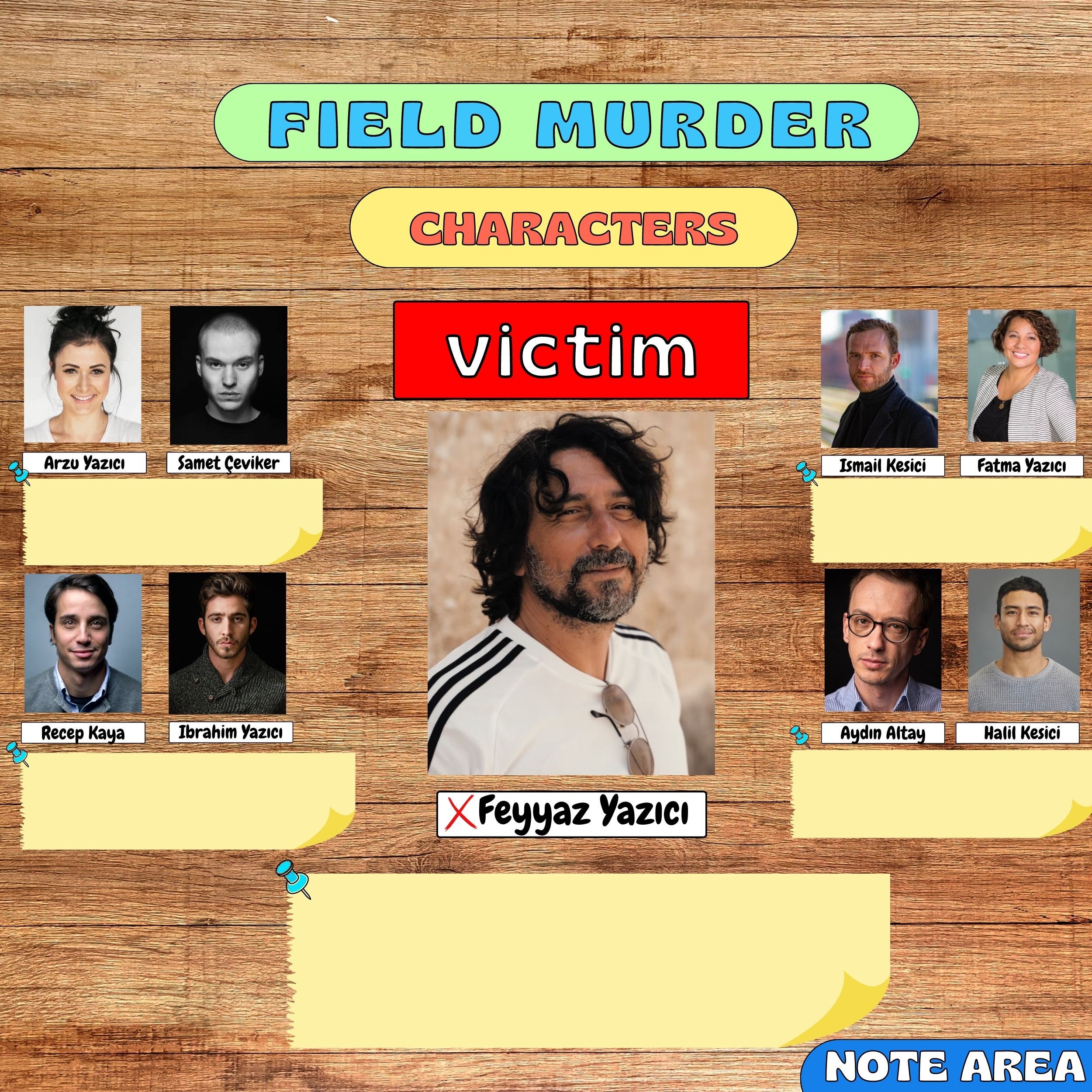INSTANT DOWNLOAD Field Murder Case File Detective Game-digital Case ...