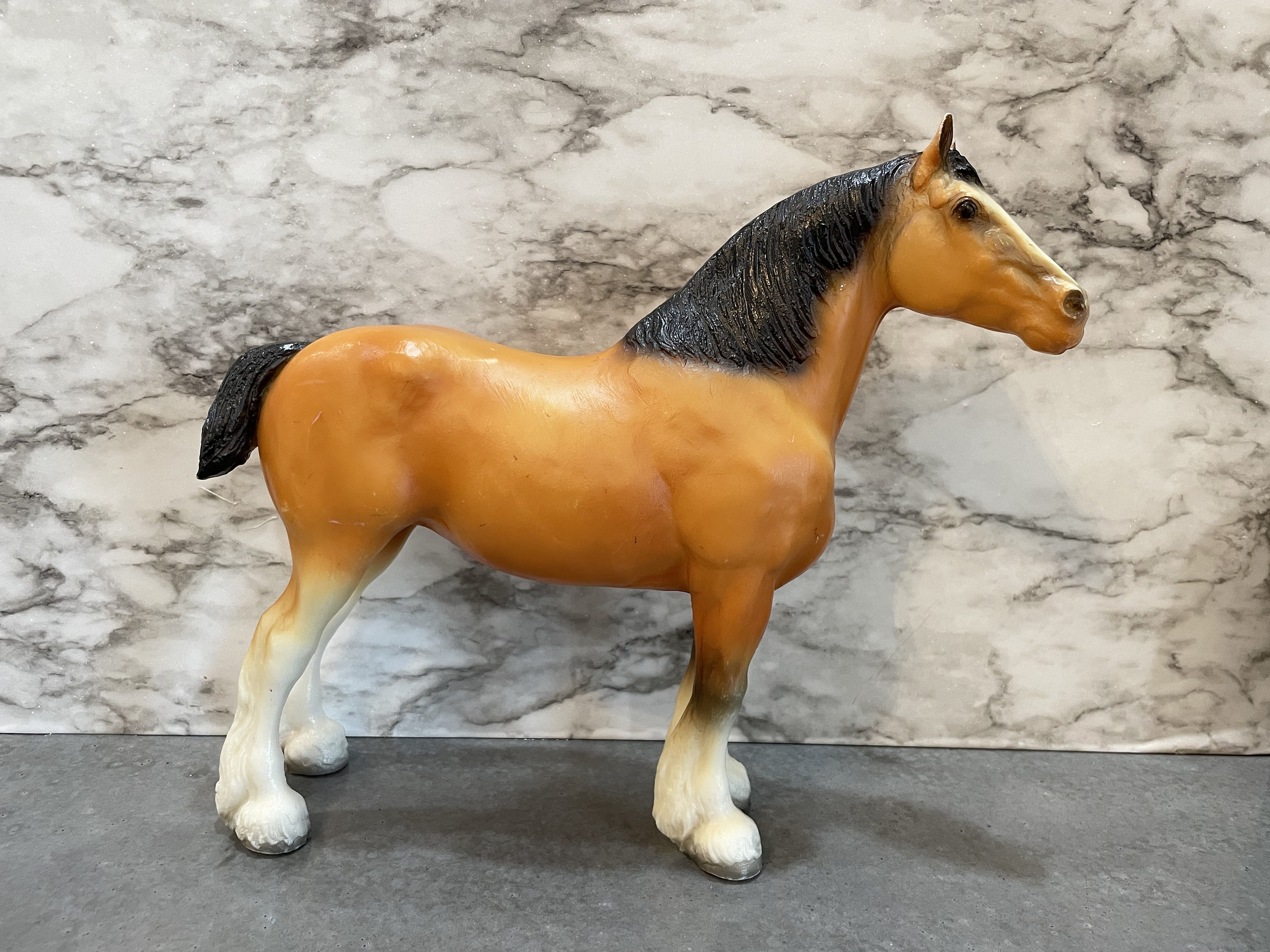Traditional Scale Clydesdale Mare - Etsy