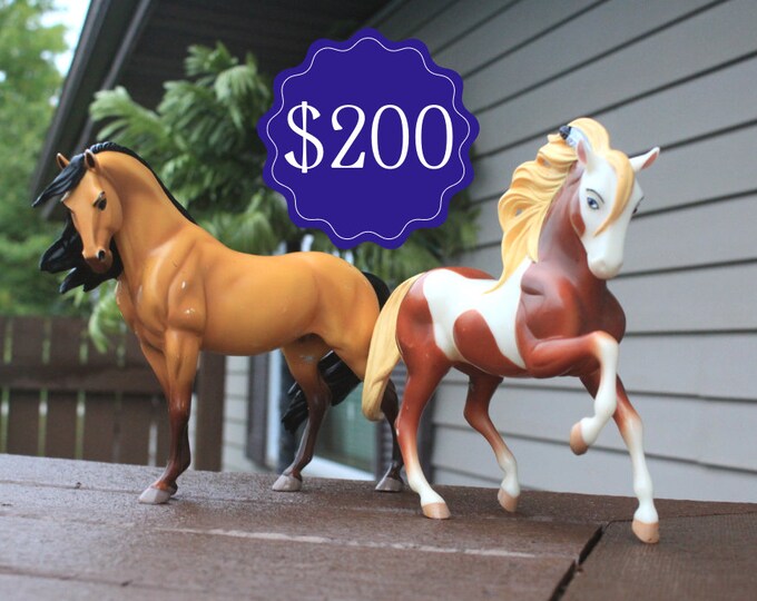 Original 2002 Spirit & Rain Breyer Horses! - Etsy