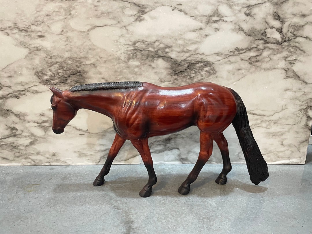 Woodgrain Pleasure Horse Peter Stone Collectable! - Etsy
