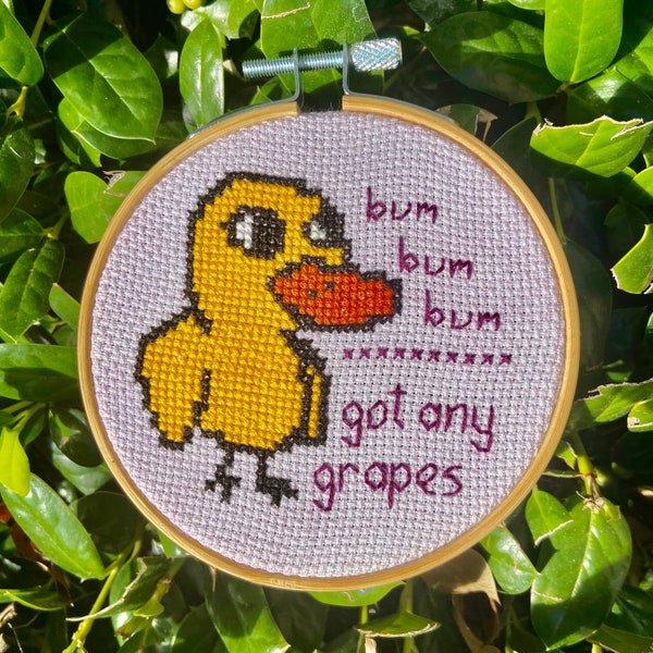 Duck Cross Stitch - Etsy