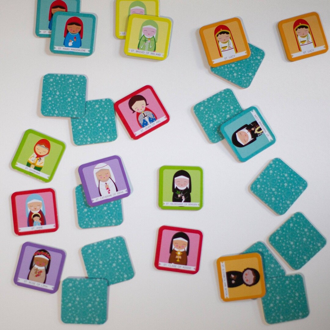 Memory Match Game- Wonderful Women Series 2 - Etsy