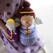 Purple Guardian Angel Plush Doll - Etsy