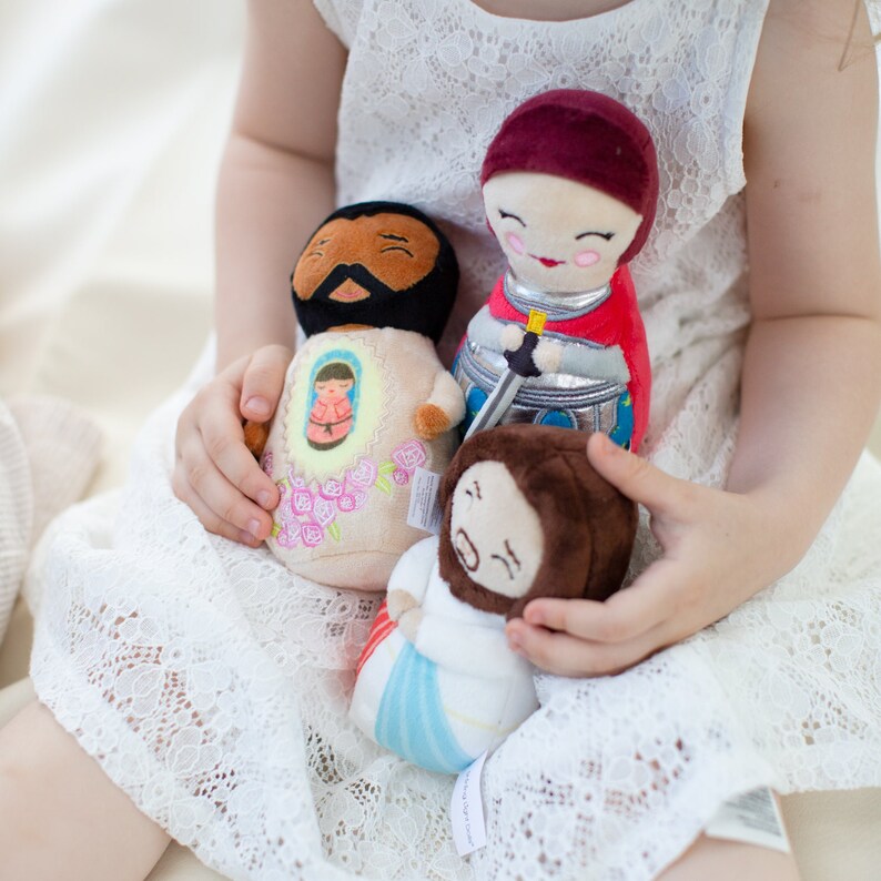 Mini Divine Mercy Jesus Plush Doll - Etsy