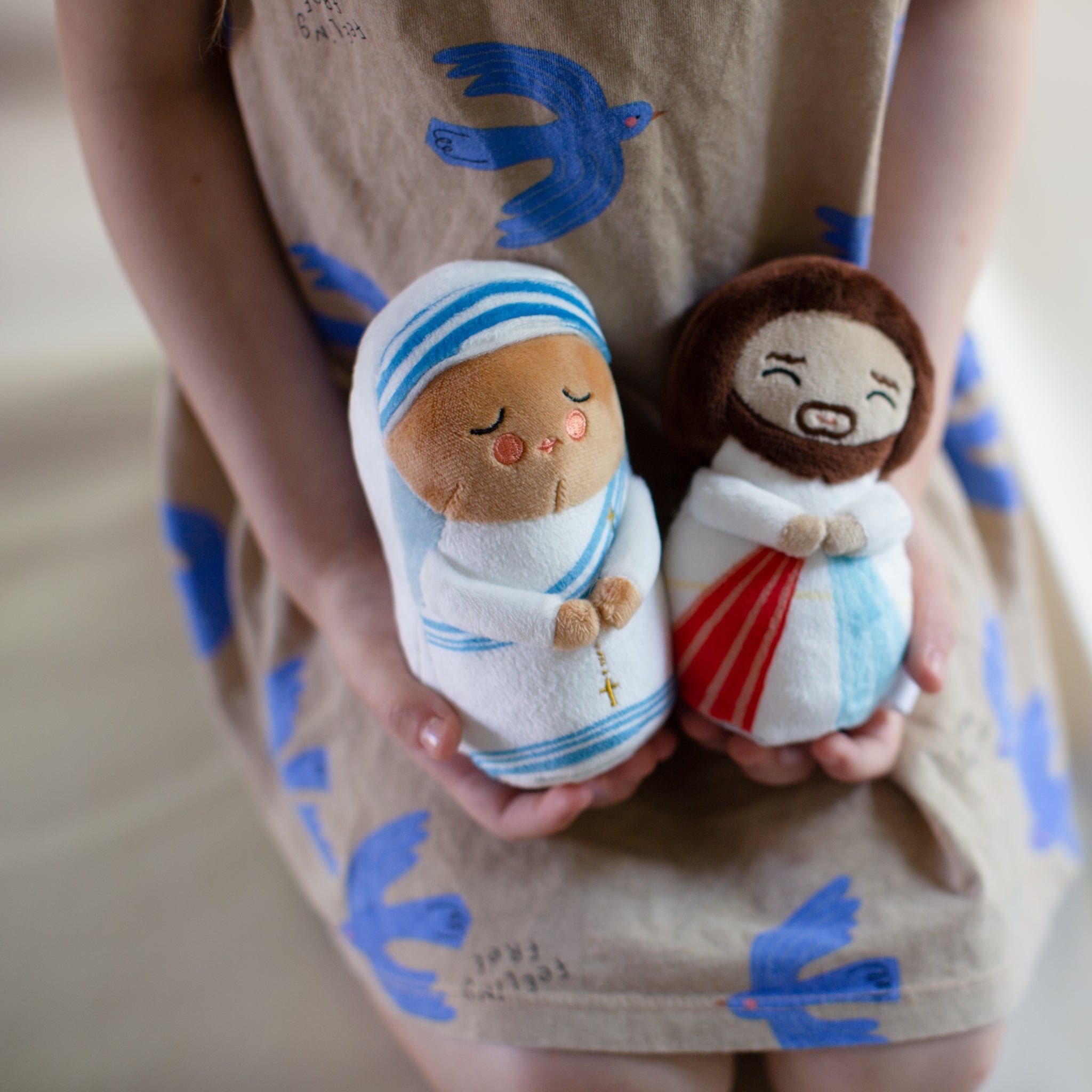 Mini Divine Mercy Jesus Plush Doll - Etsy