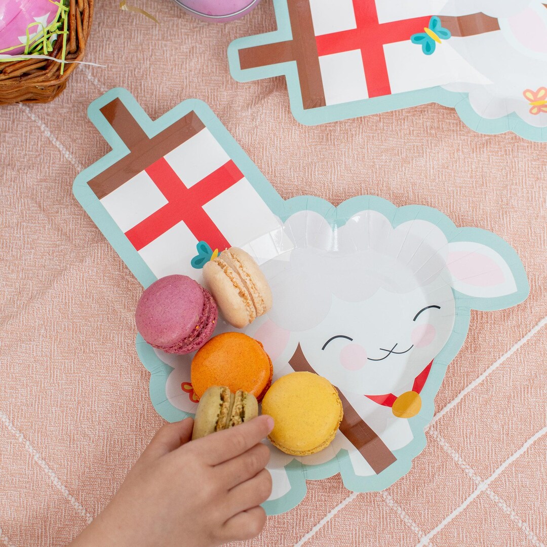 Pascal Lamb Paper Plates - Set of 20 - Etsy