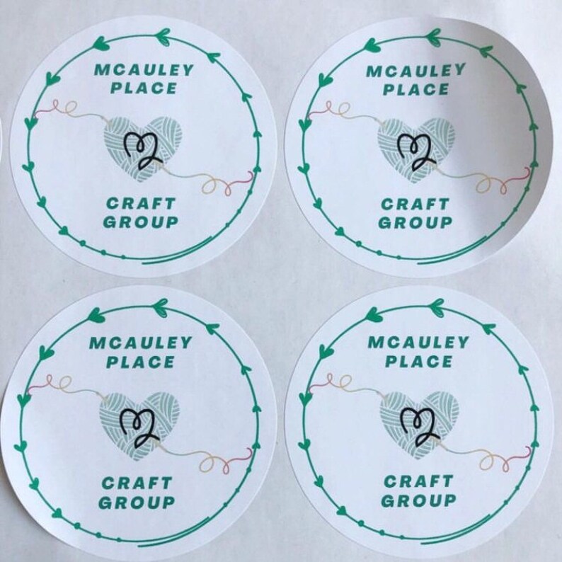 Custom Logo Stickers, Logo Labels, Personalised Stickers, Business ...