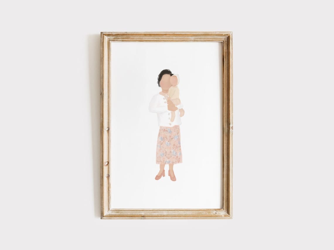 St. Gianna Molla Print Digital Download Saint Print, Catholic Art ...