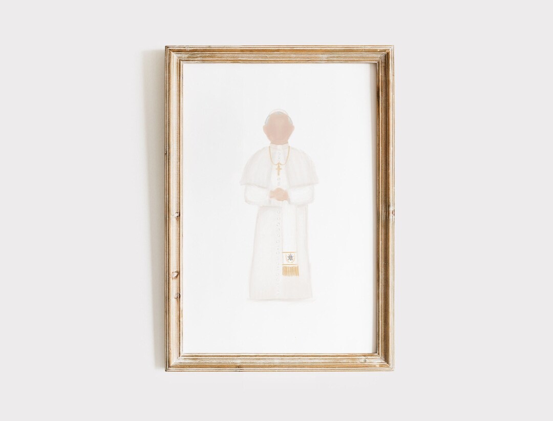 St. John Paul II Print Digital Download | Pope John Paul II, JPII ...