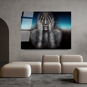 Portrait | Tempered Acrylic Glass Wall Décor | Art Decoration for Home ...