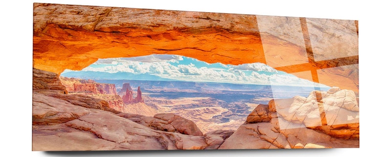 Landscape Tempered Acrylic Glass Wall Décor Art Decoration for Home or ...