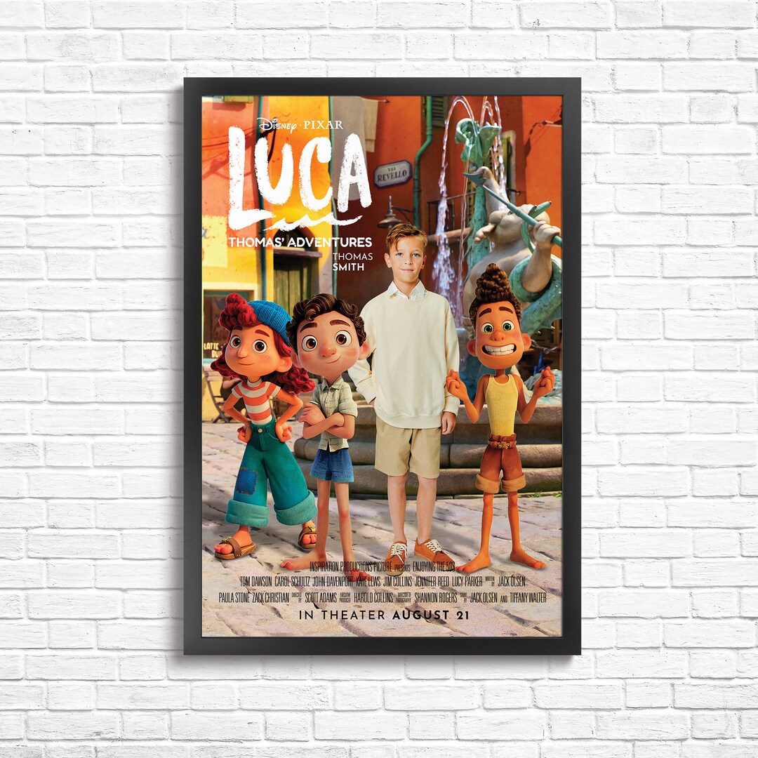 Custom Movie Poster, Personalized Design, Kids Room Design, Custom Gift ...