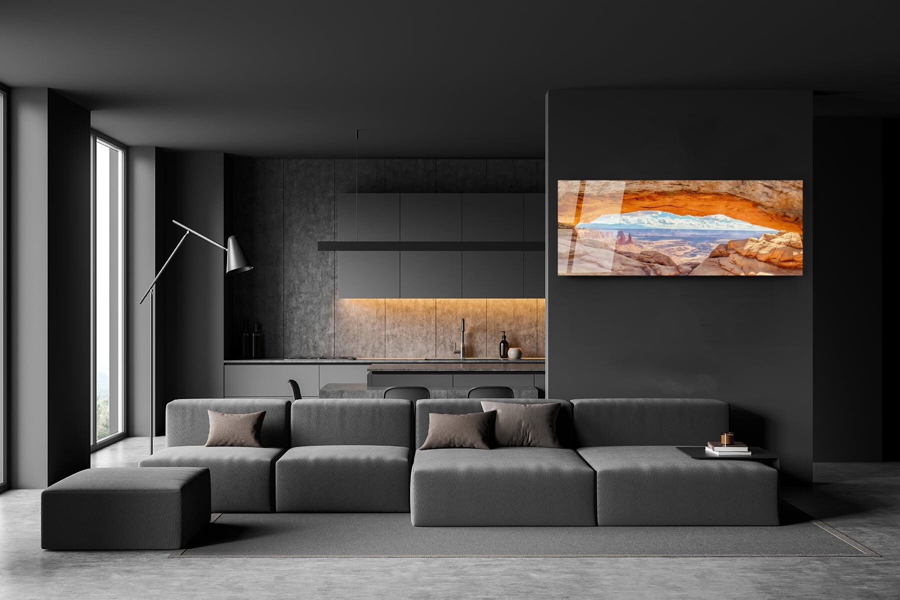 Landscape | Tempered Acrylic Glass Wall Décor | Art Decoration for Home ...