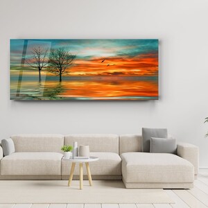 Landscape | Tempered Acrylic Glass Wall Décor | Art Decoration for Home ...