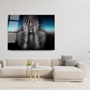 Portrait | Tempered Acrylic Glass Wall Décor | Art Decoration for Home ...