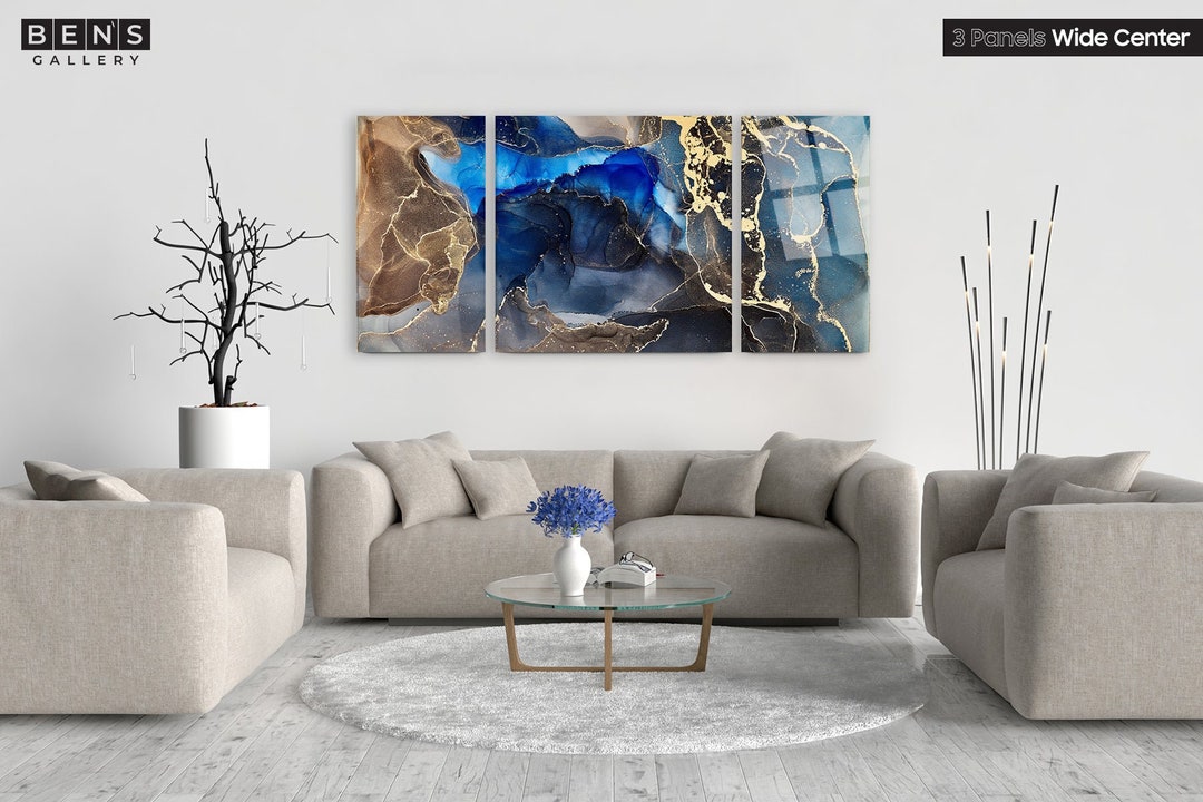 Currents of Translucent Hues | Wall Panels | Printed on Acrylic Glass ...