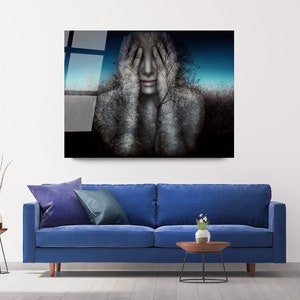 Portrait | Tempered Acrylic Glass Wall Décor | Art Decoration for Home ...