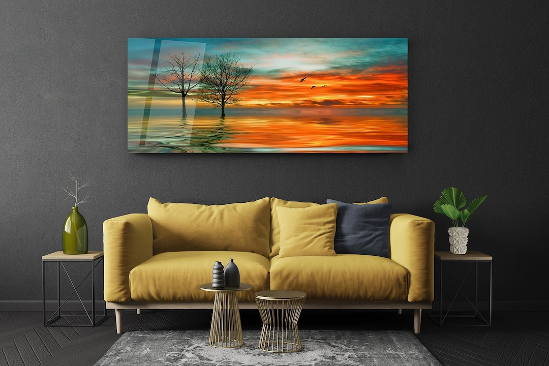 Landscape | Tempered Acrylic Glass Wall Décor | Art Decoration for Home ...