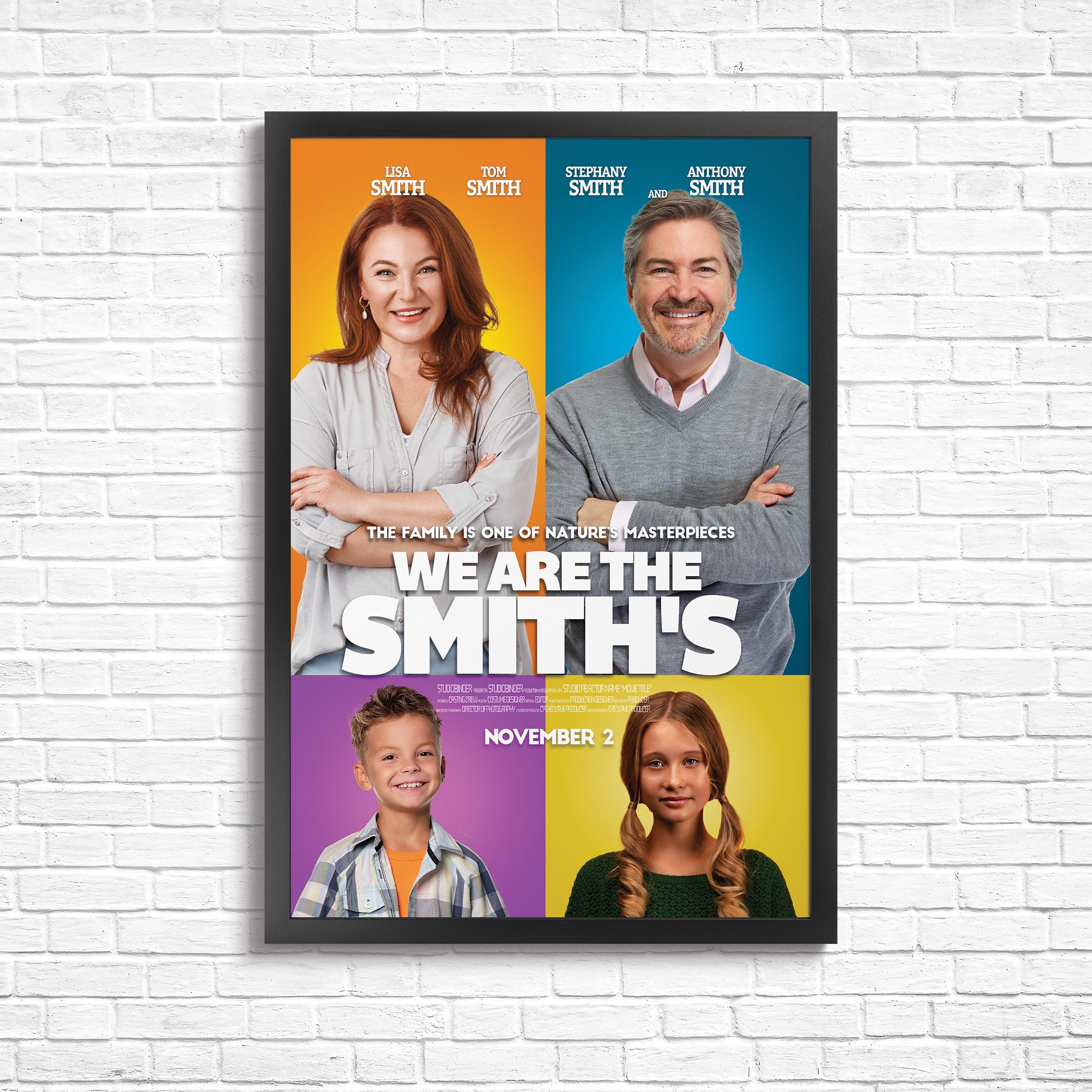 Custom Movie Poster Personalized Design Wall Decor for Home - Etsy