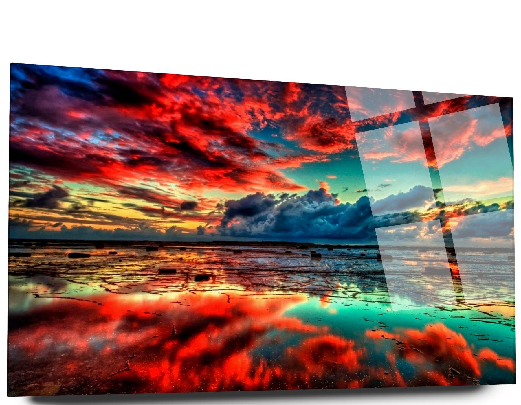 Tempered Glass Wall Art | Large Wall Art | Glass Printing | Interior ...