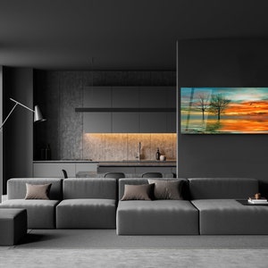 Landscape | Tempered Acrylic Glass Wall Décor | Art Decoration for Home ...
