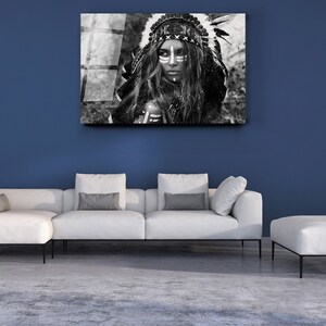 Portrait | Tempered Acrylic Glass Wall Décor | Art Decoration for Home ...