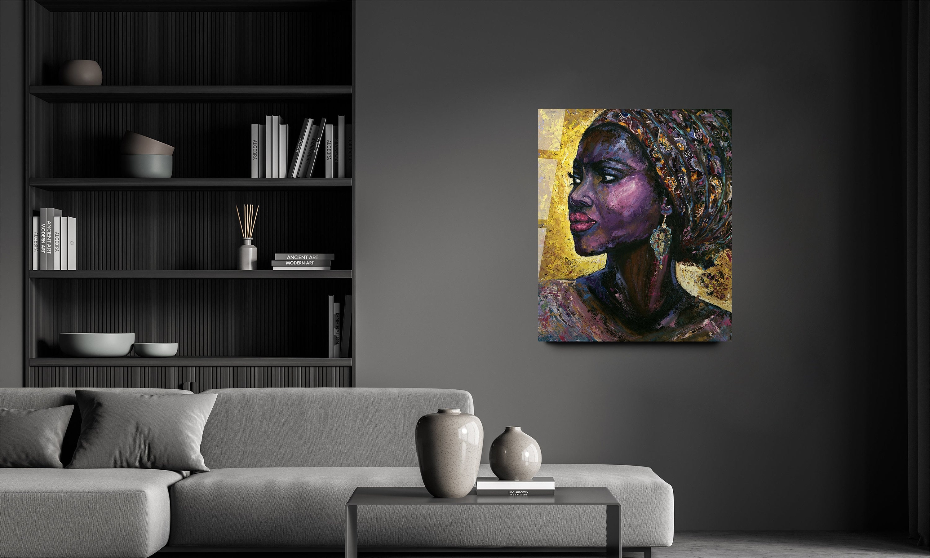 Portrait Tempered Acrylic Glass Wall Décor Art Decoration - Etsy