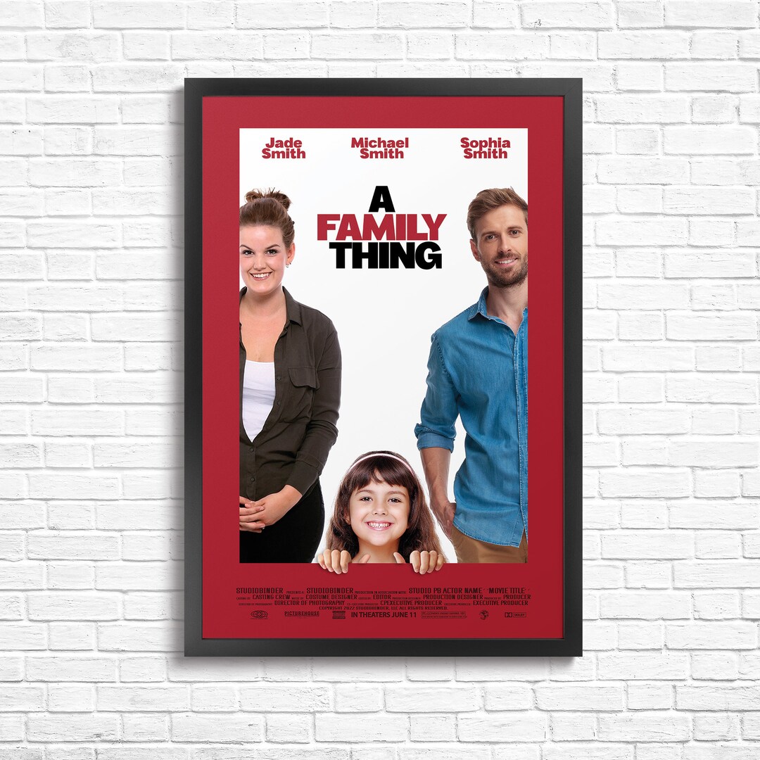 Custom Movie Poster, Personalized Design, Wall Decor for Home or Office ...