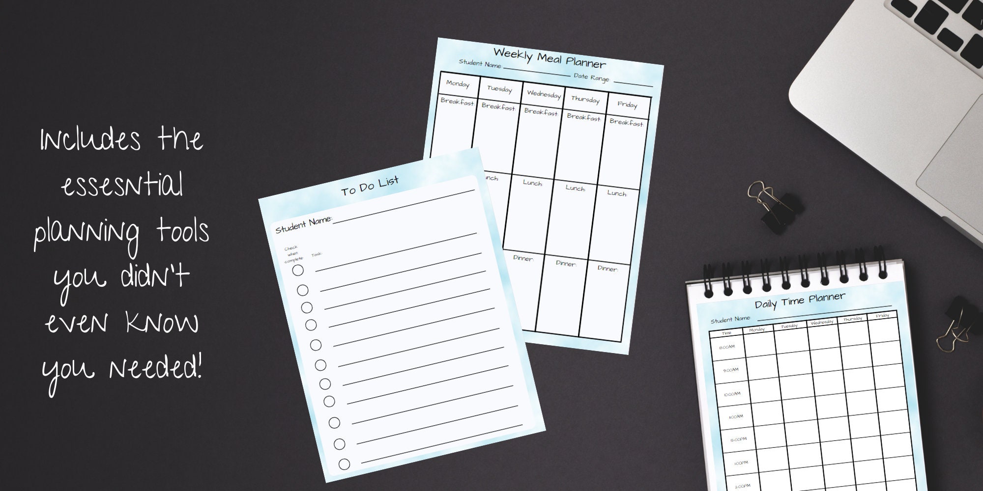 Preschool Elementary Early Learning Homeschool Planner With - Etsy