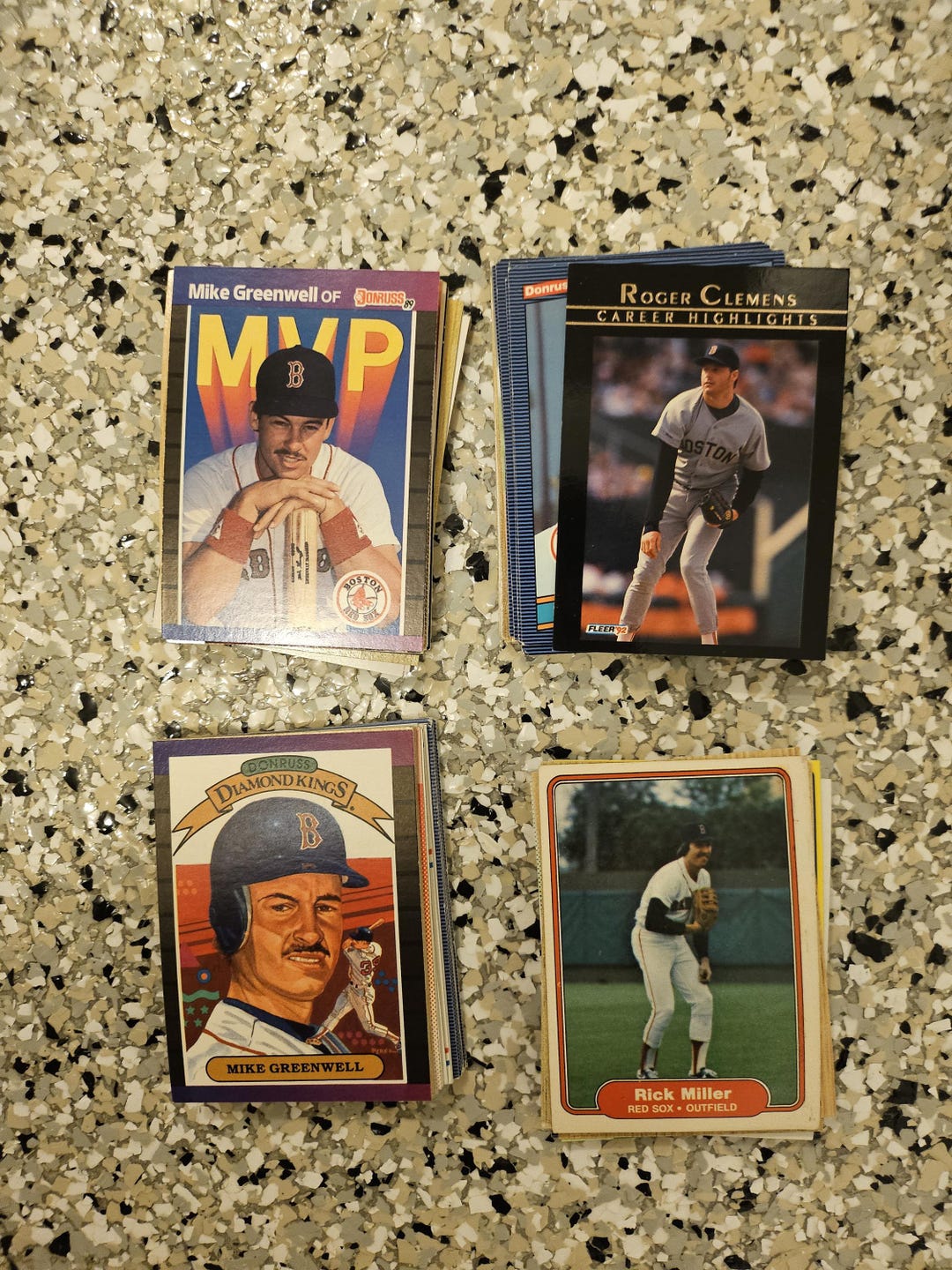 Various Boston Red Sox Cards - Etsy