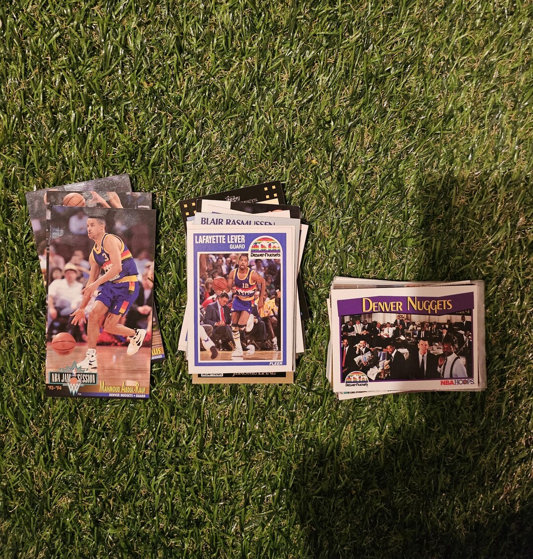 Various Denver Nuggets Cards - Etsy