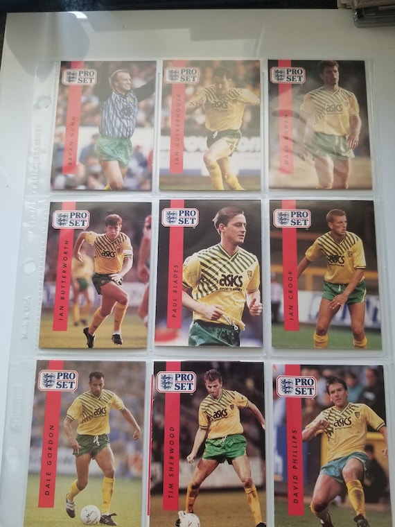 1990-91 Pro Set Soccer Cards - Etsy