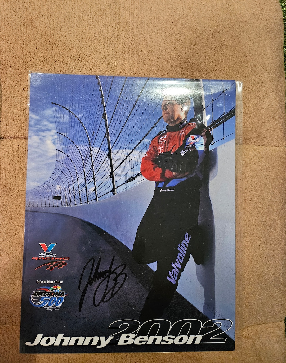 Johnny Benson Autographed 8x10 Photo - Etsy