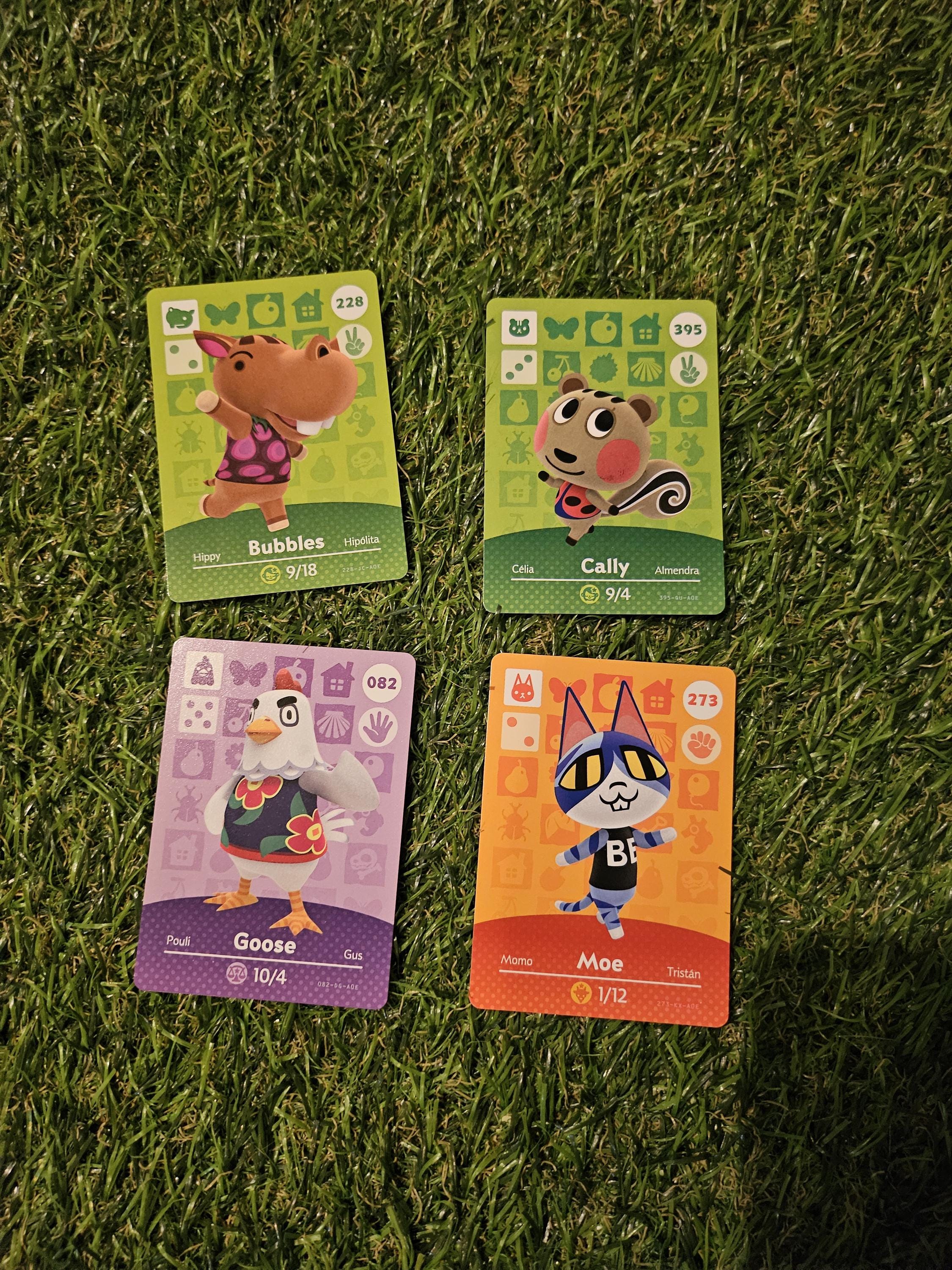 Animal Crossing Amibo Cards - Etsy