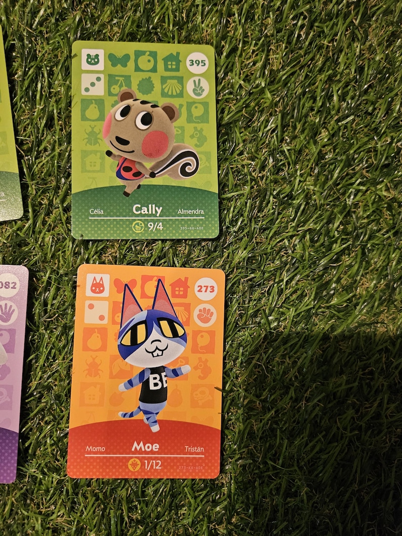 Animal Crossing Amibo Cards - Etsy