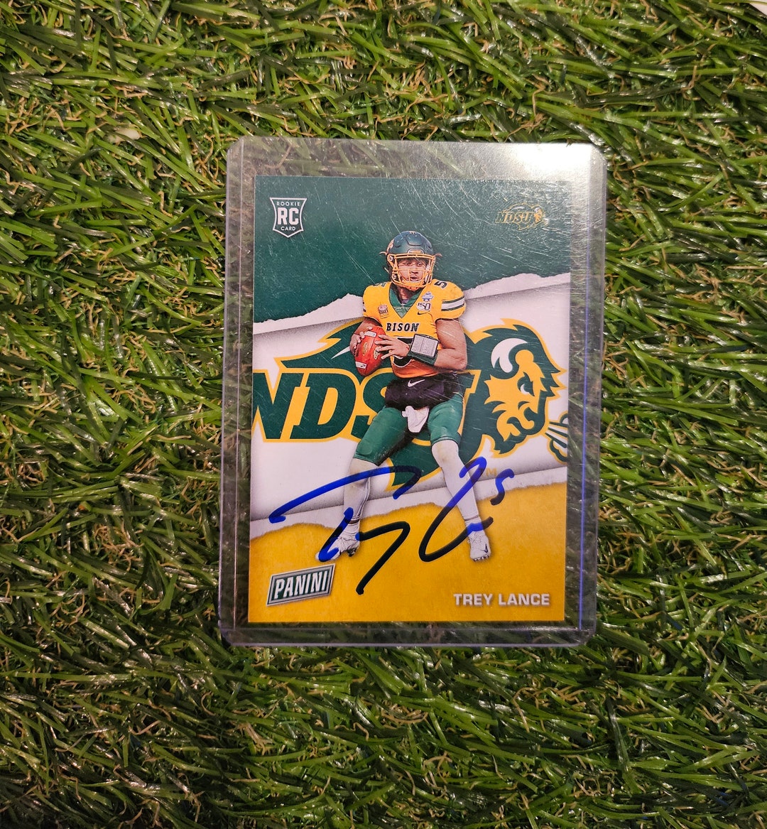 Autographed Trey Lance Card - Etsy