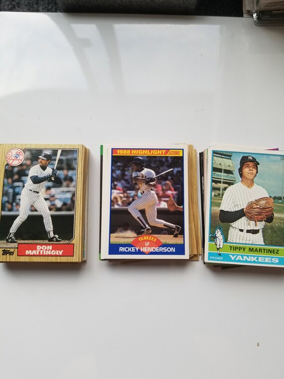 Various New York Yankees Cards - Etsy