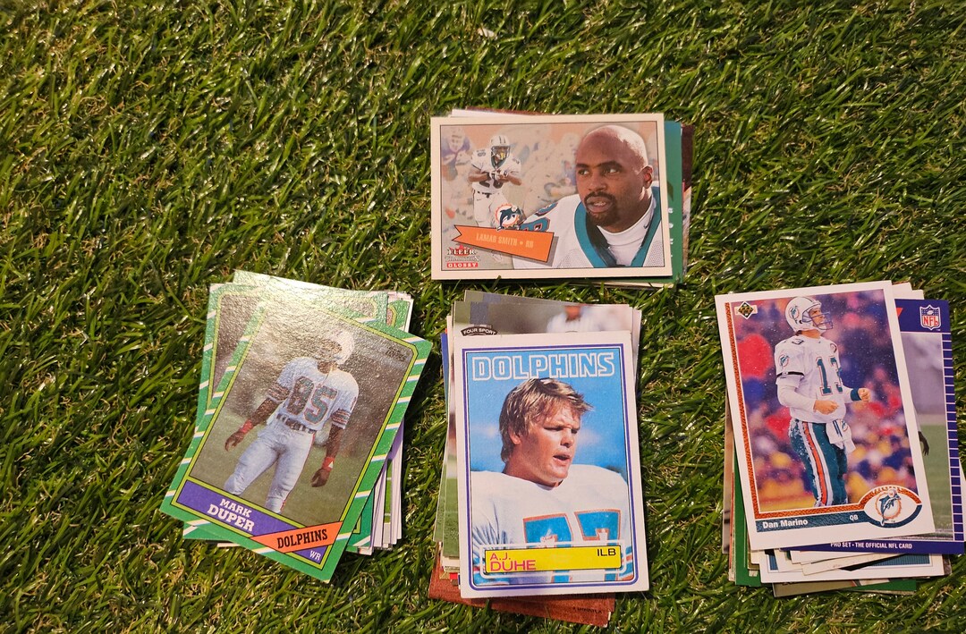 Various Miami Dolphins Cards - Etsy