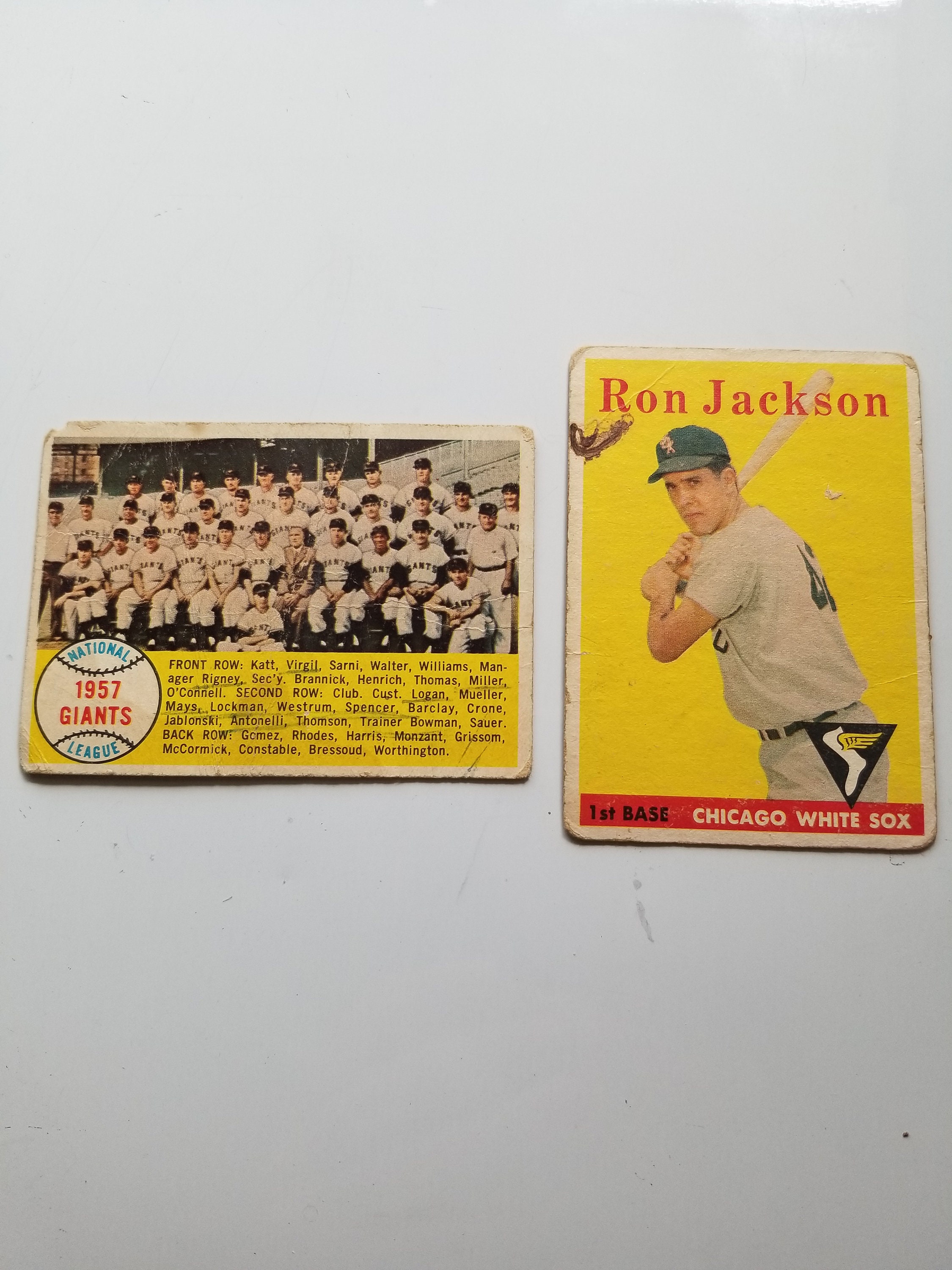 1958 Topps Baseball Cards - Etsy