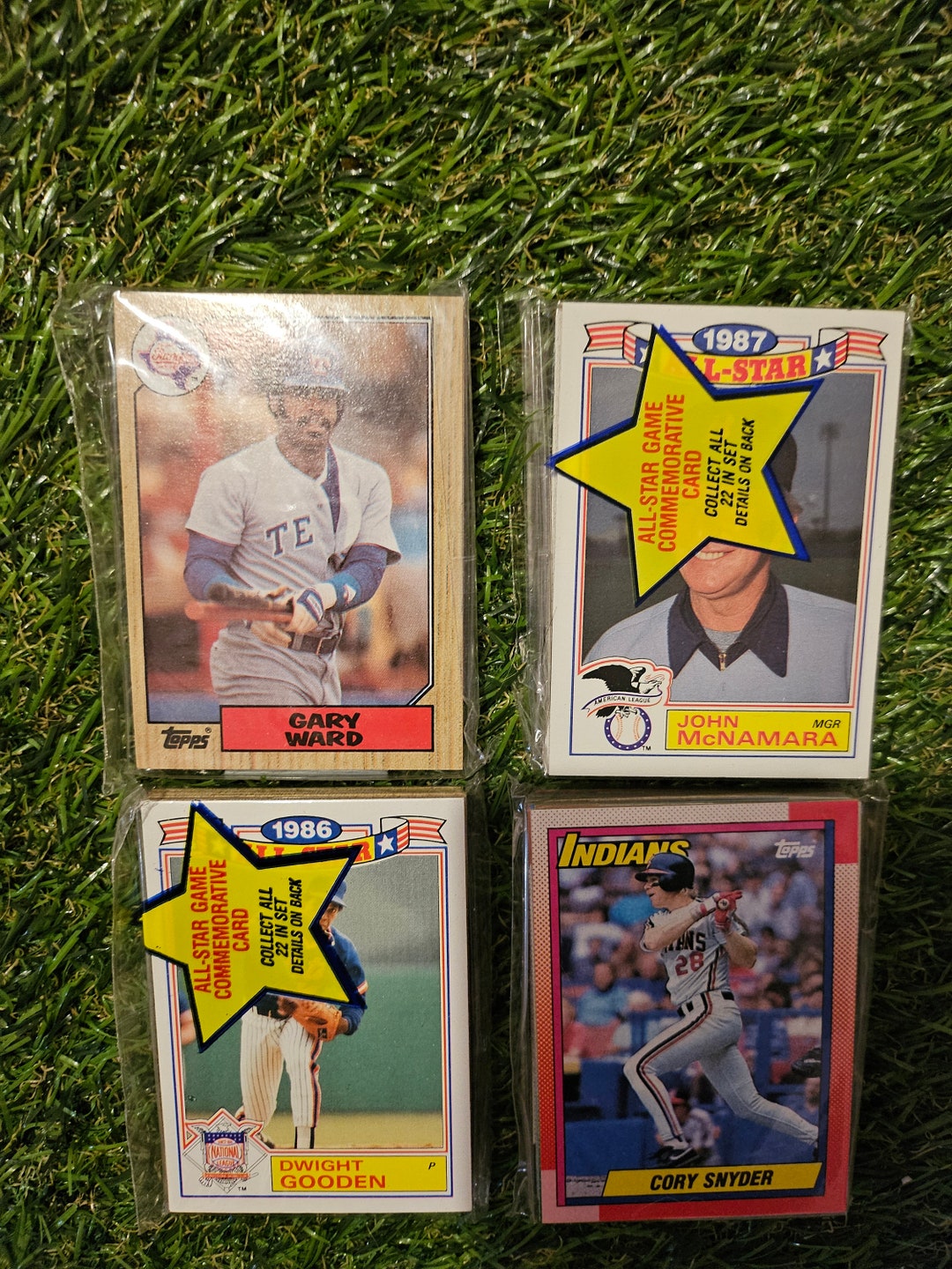 6 Packs of 80s Topps Baseball Cards - Etsy